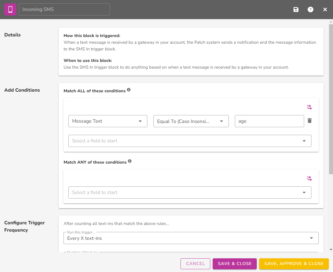 How to Create an Age-Gating Automation Flow